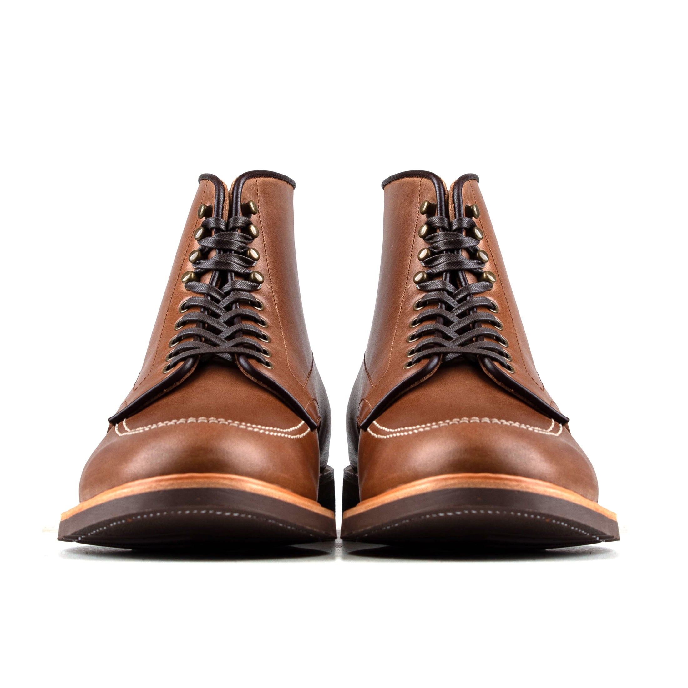 Indiana MocToe Boot -luosjiet®boots - Tan Refresh Waxy – Luosjiet ...