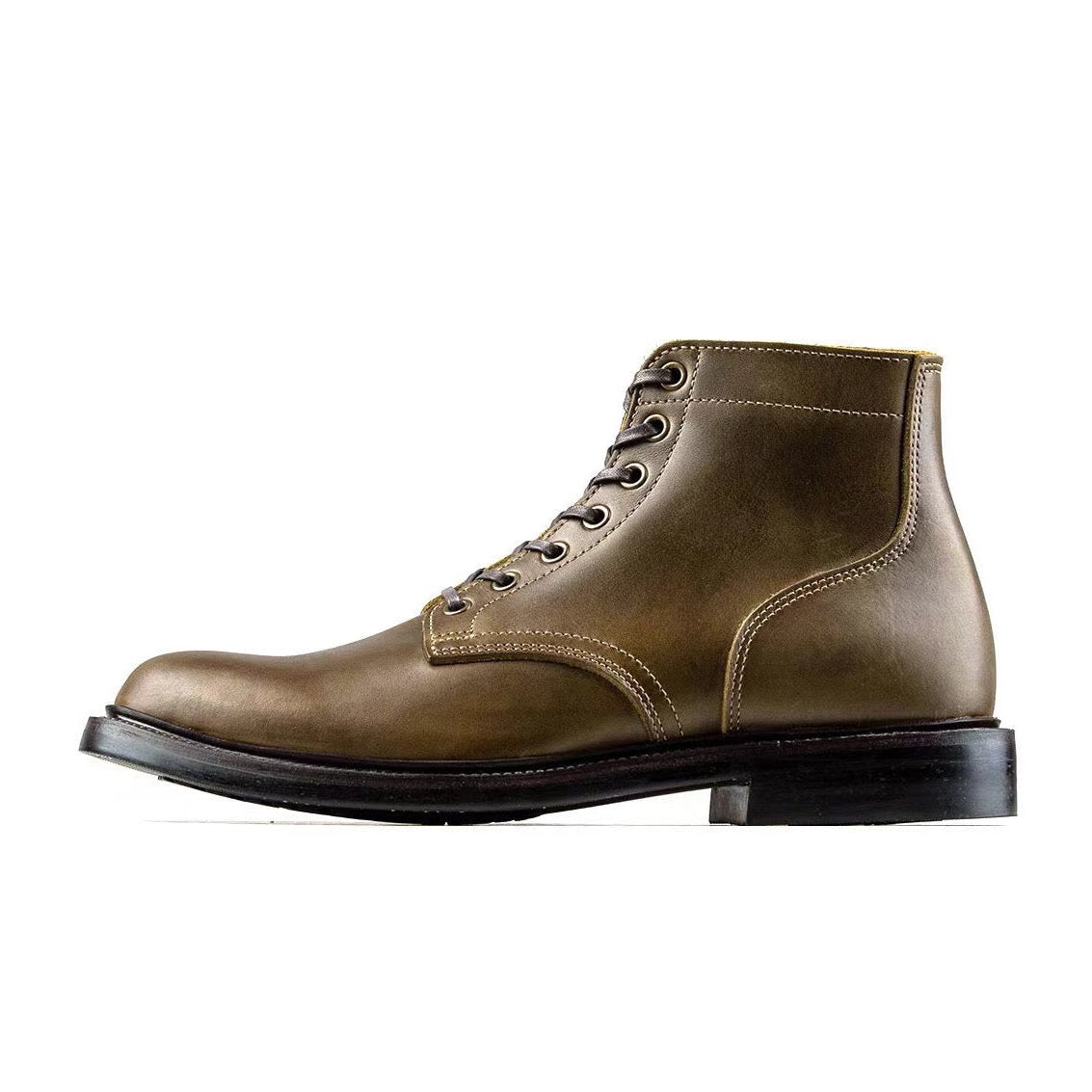 Plain Commander Boot - luosjiet®boots - Olive Refresh Waxy – Luosjiet ...