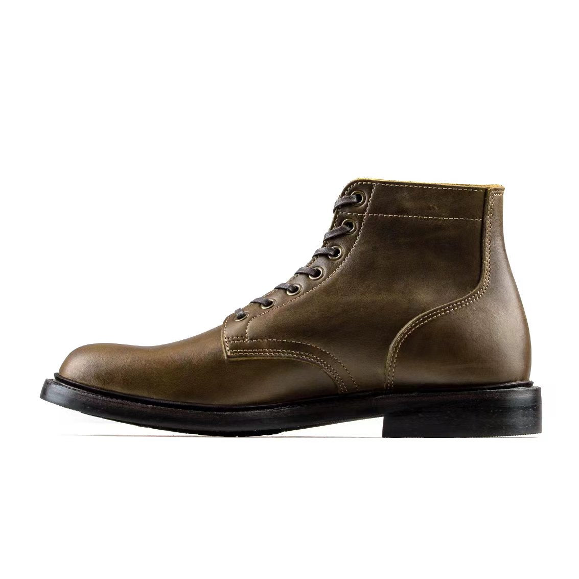 Plain Commander Boot - luosjiet®boots - Olive Refresh Waxy – Luosjiet ...