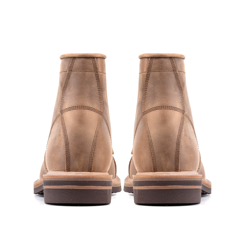 Fight Boot -luosjiet®boots - Tan oiled Nubuck(German） – Luosjiet ...