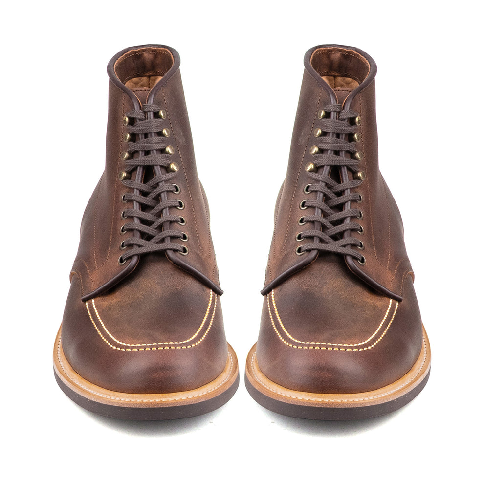 Indiana Moctoe Boot - luosjiet®boots - Red Brown Crazy Horse Cowhide ...