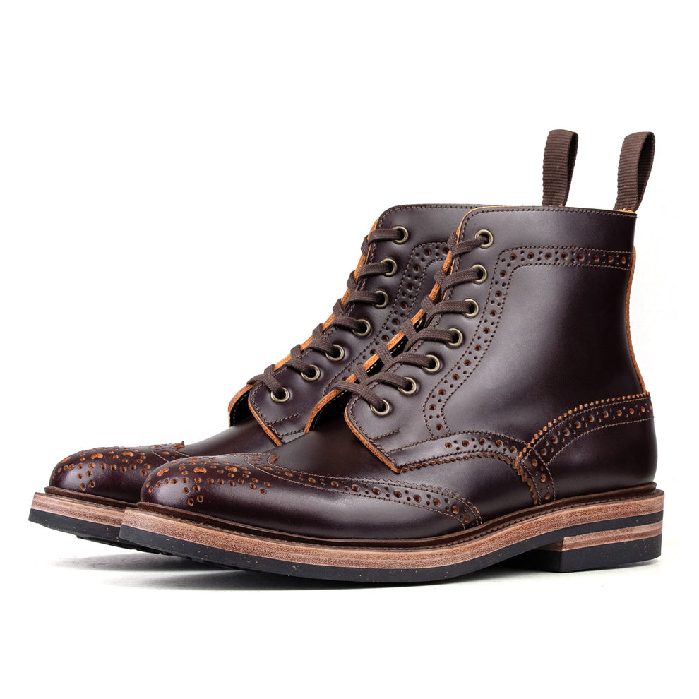 Rural Block Boot - luosjiet Mens boots - Black Smooth Cowhide Men Boots ...