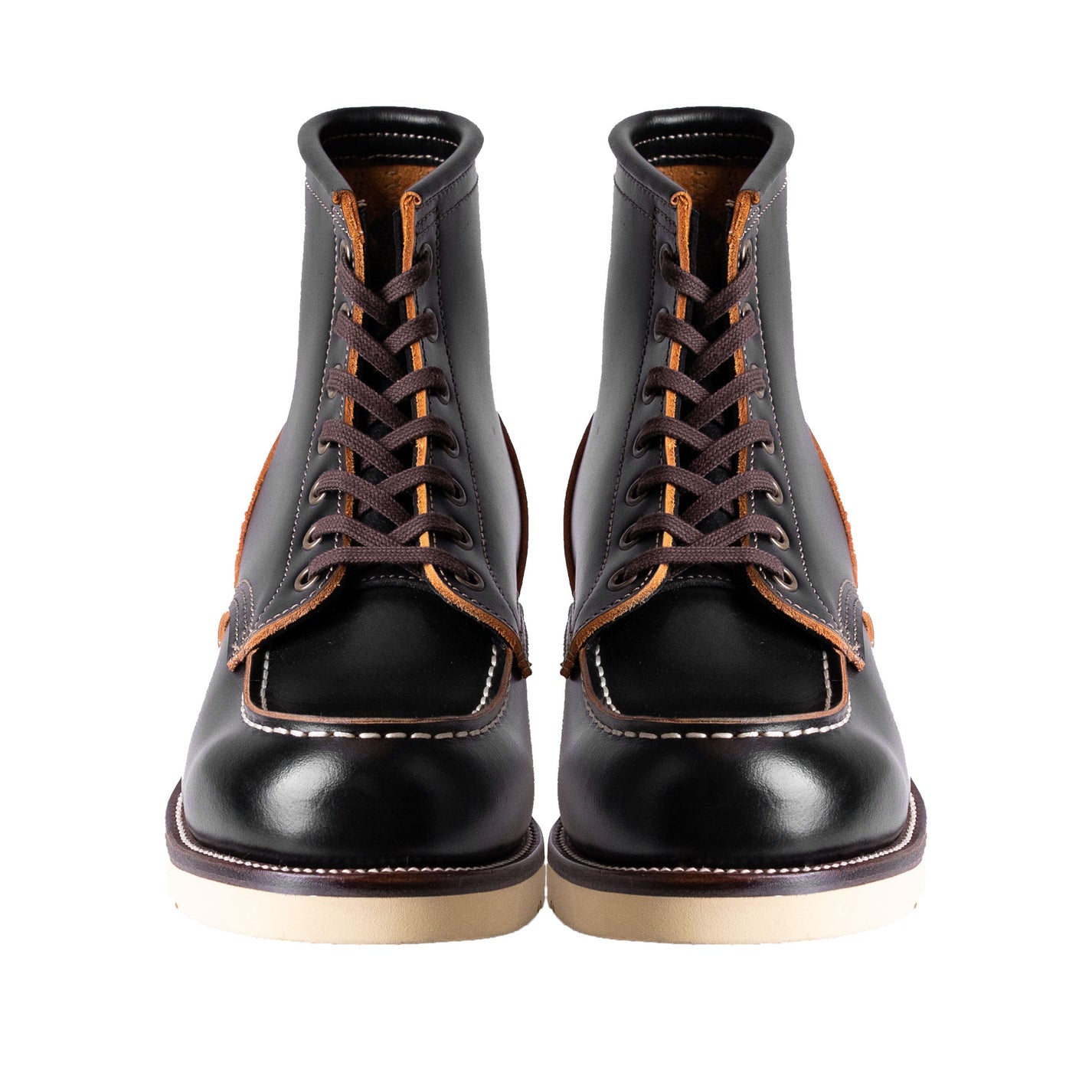 City MocToe Boot -luosjiet®boots - Black TeaCore Smooth Cowhide ...